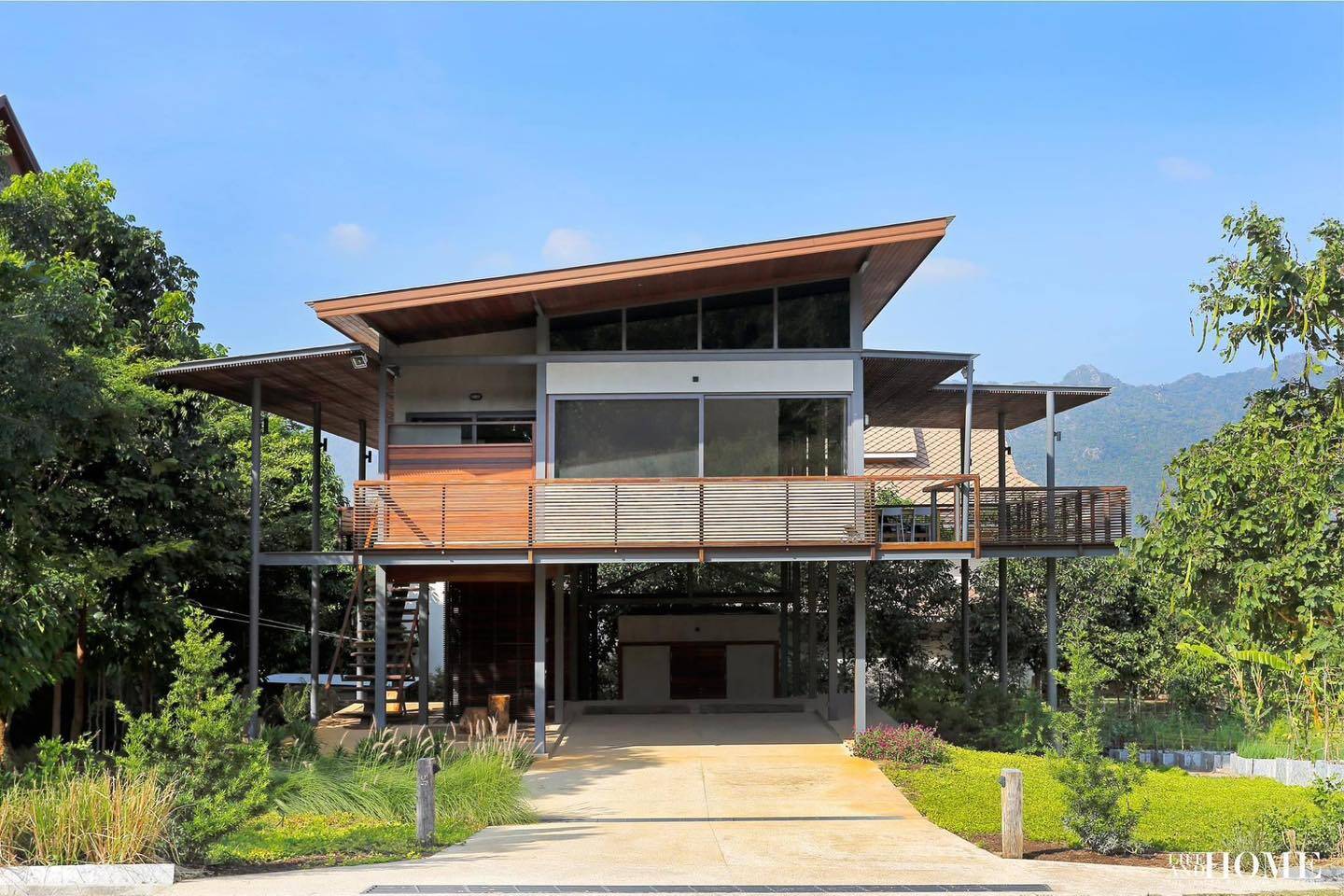 Nhà 2 tầng nghỉ dưỡng của cặp vợ chồng vừa nghỉ hưu